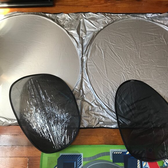 X-SHADE | Other | Foldable Windshield Sun Shade And 2 Car Window Shade ...